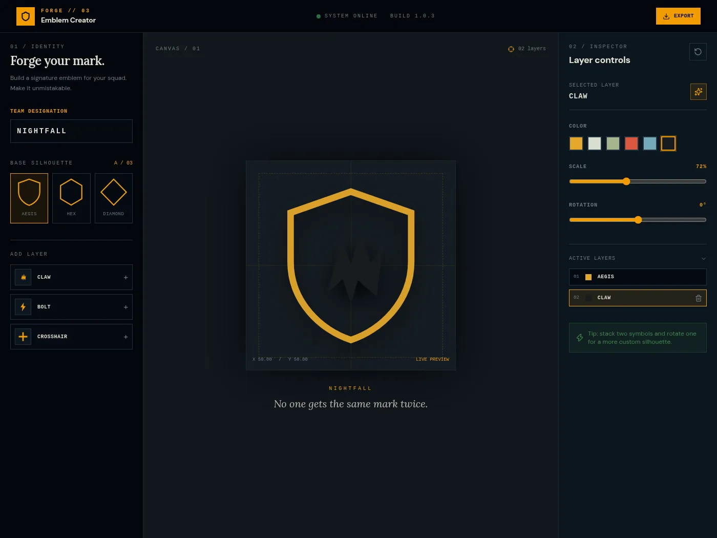 BO3 Emblem Creator