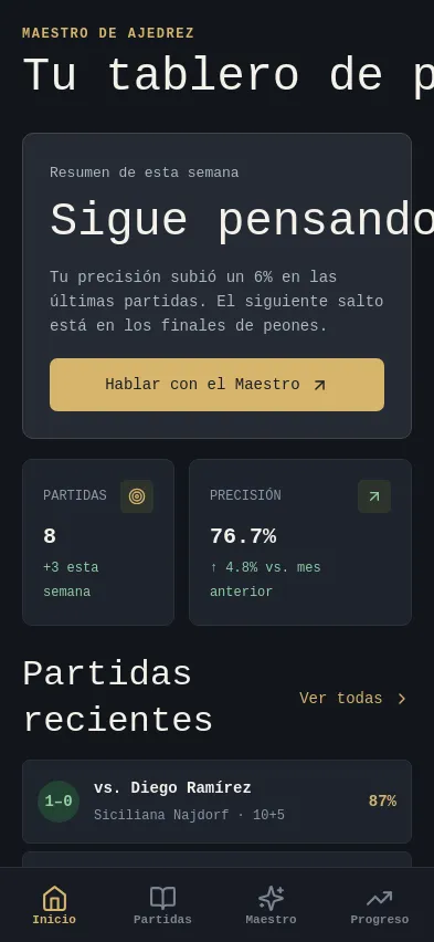 Maestro de Ajedrez Mobile