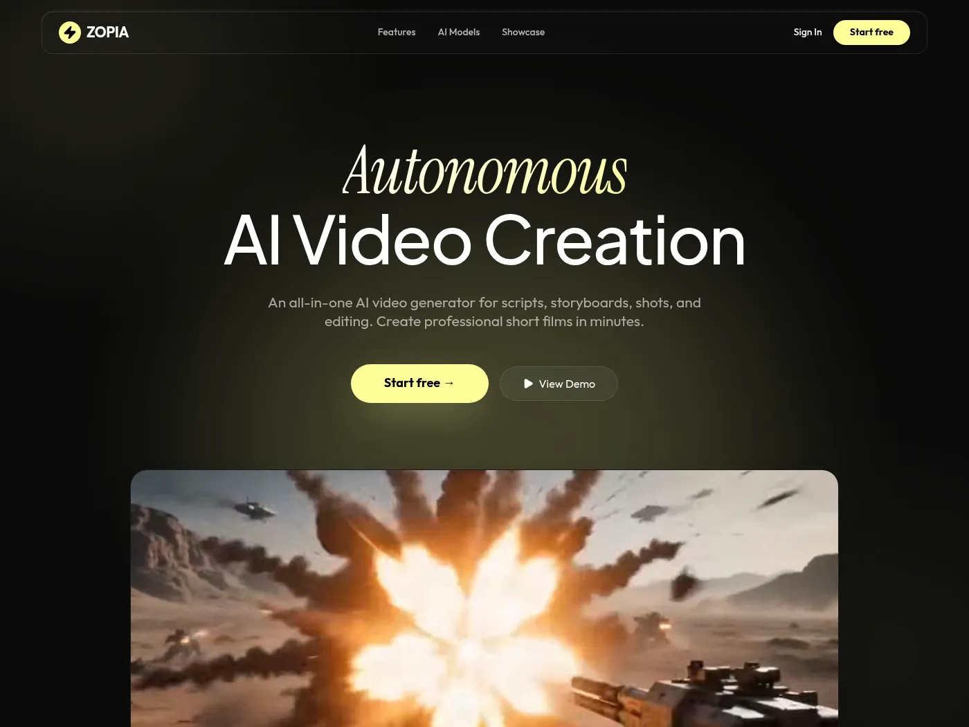 Zopia Video AI Clone