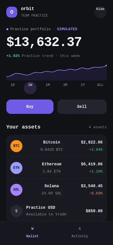 Phantom Wallet Simulator