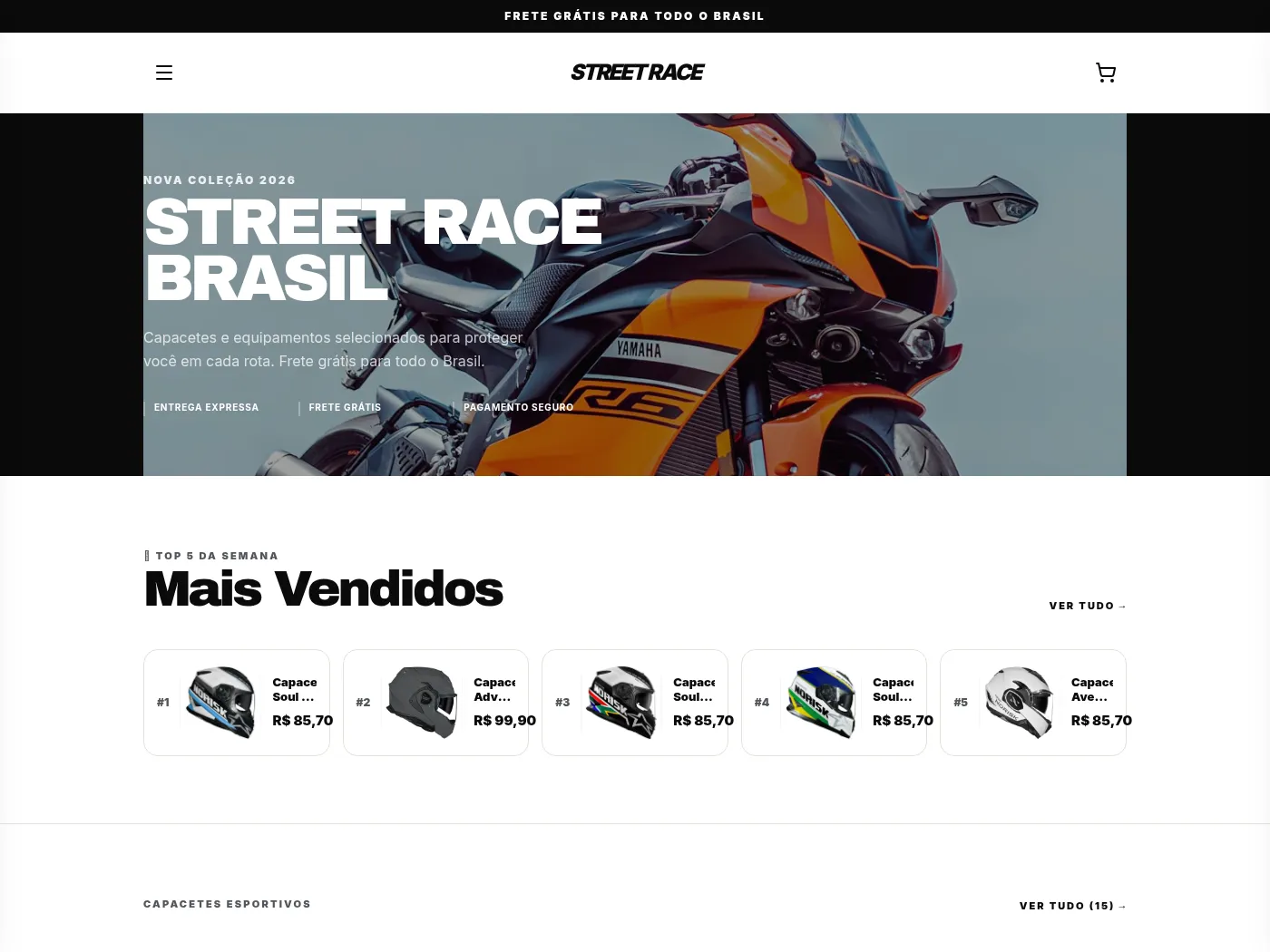 BrasilStreet Clone