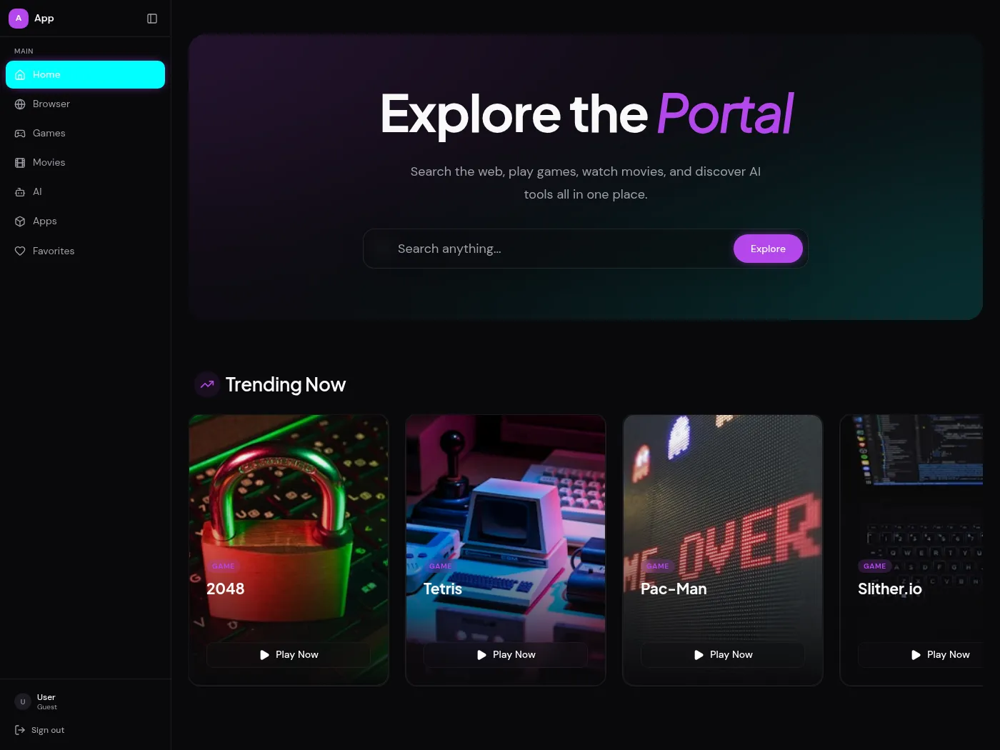 AnonFun Portal
