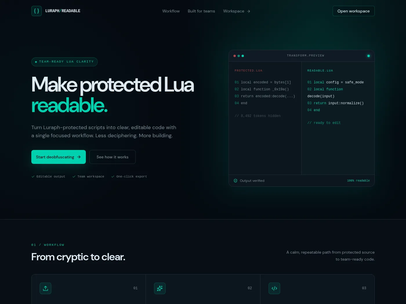 Luraph Deobfuscator