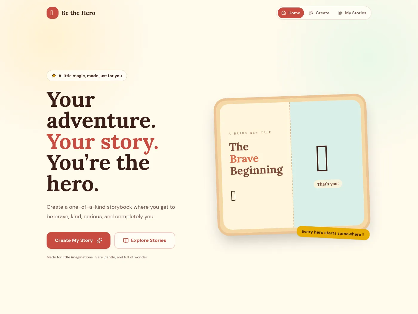 Be the Hero Storybook