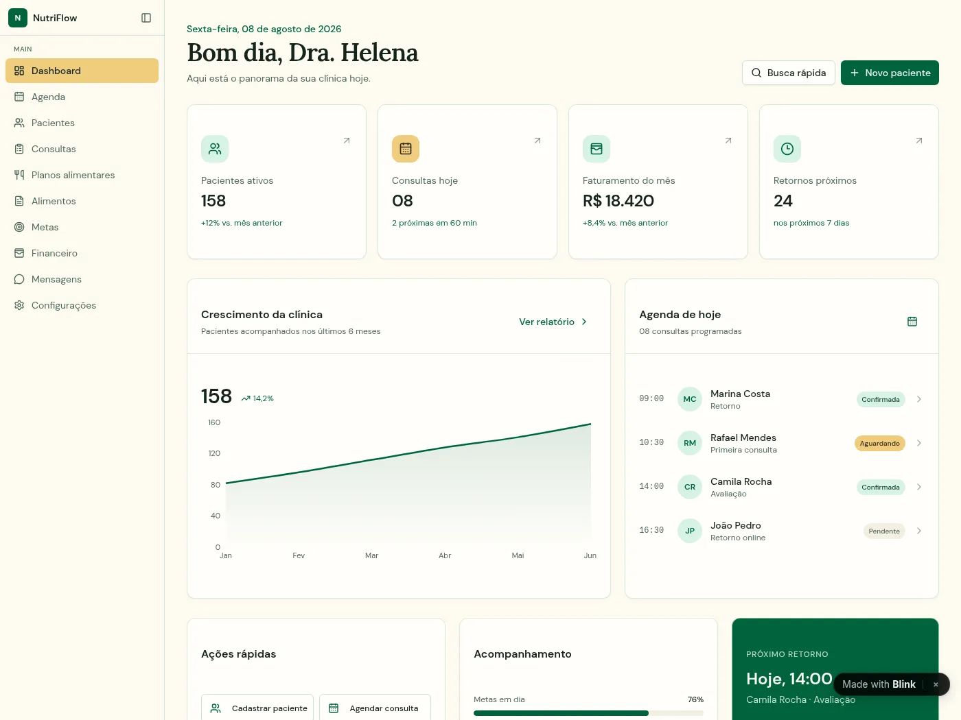 NutriFlow Platform