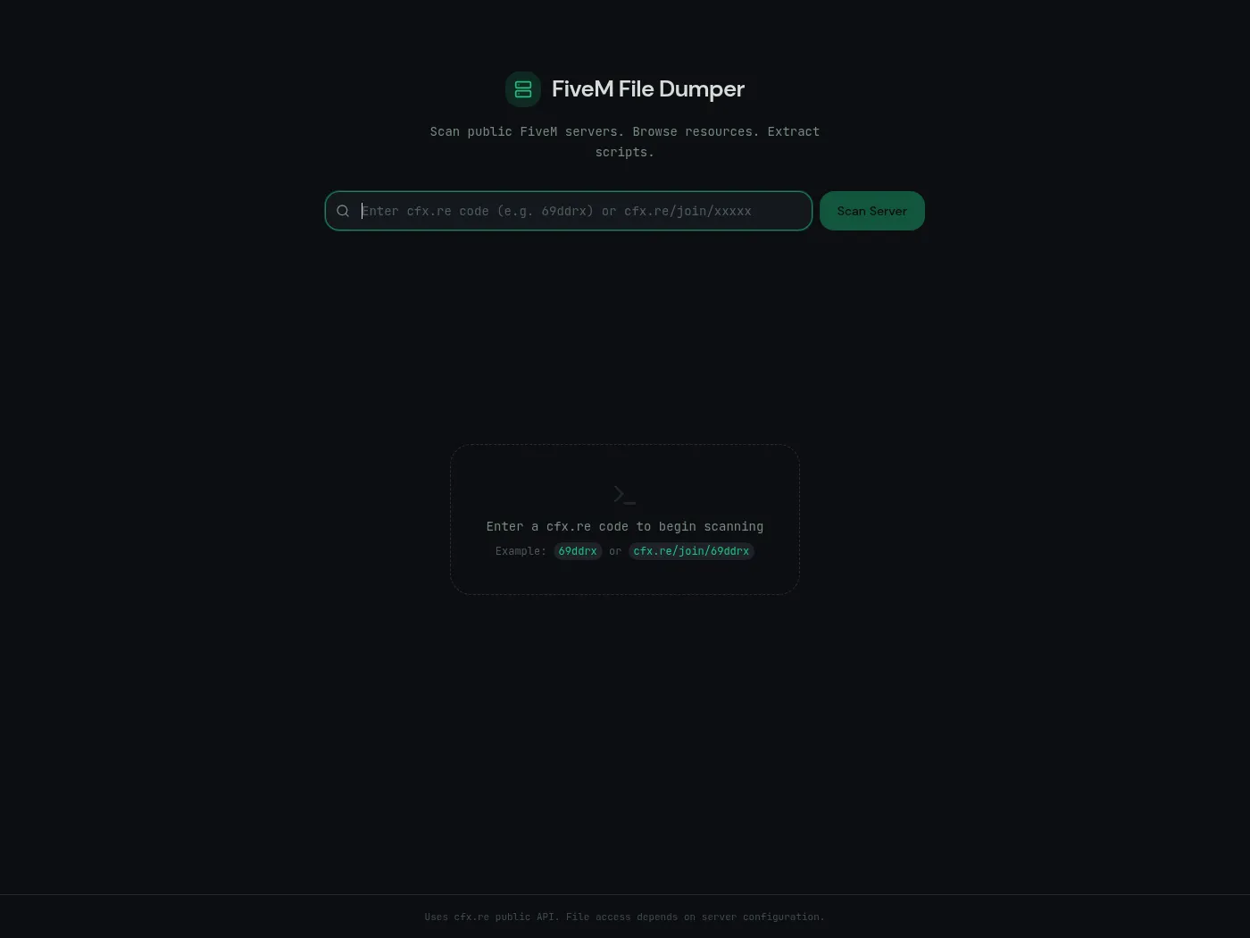 FiveM Public File Dumper