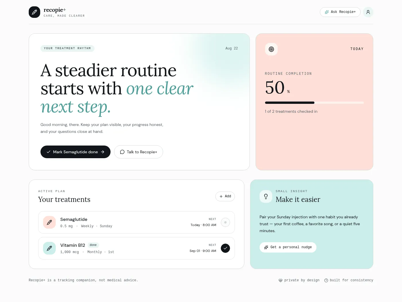 Recopie+ AI Enhanced