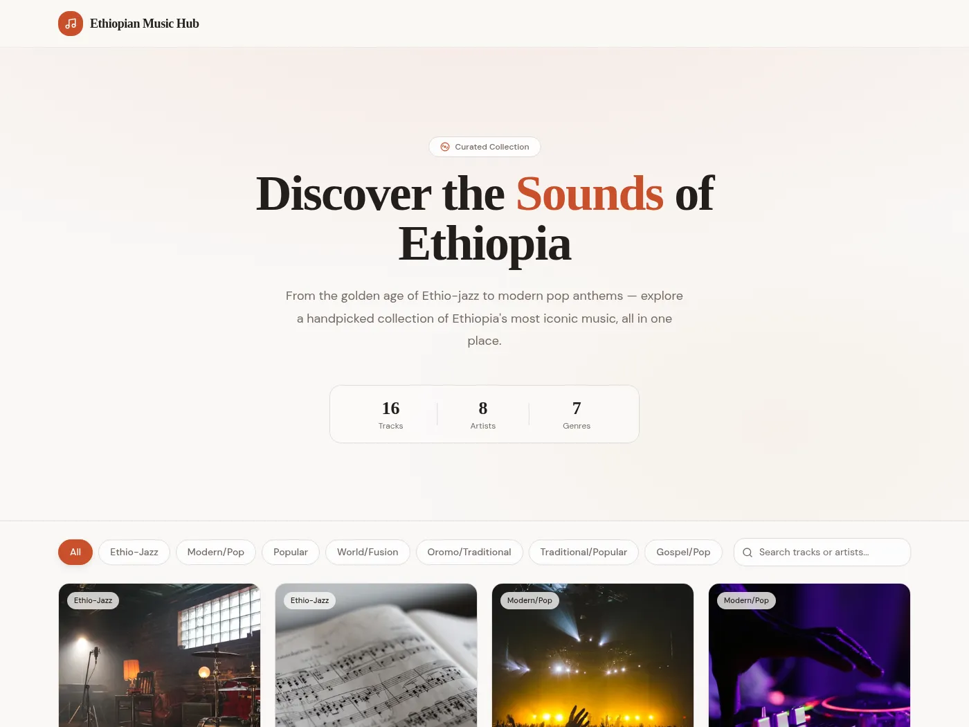 Ethiopian Music Hub