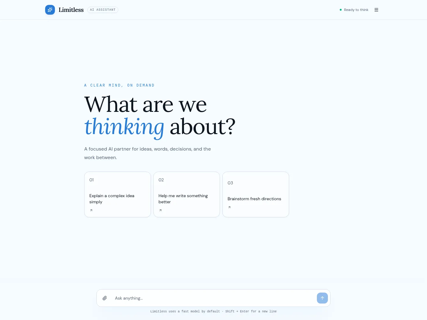 Limitless AI Assistant