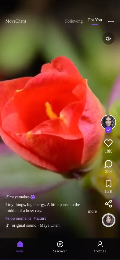 MoveChatts Social App