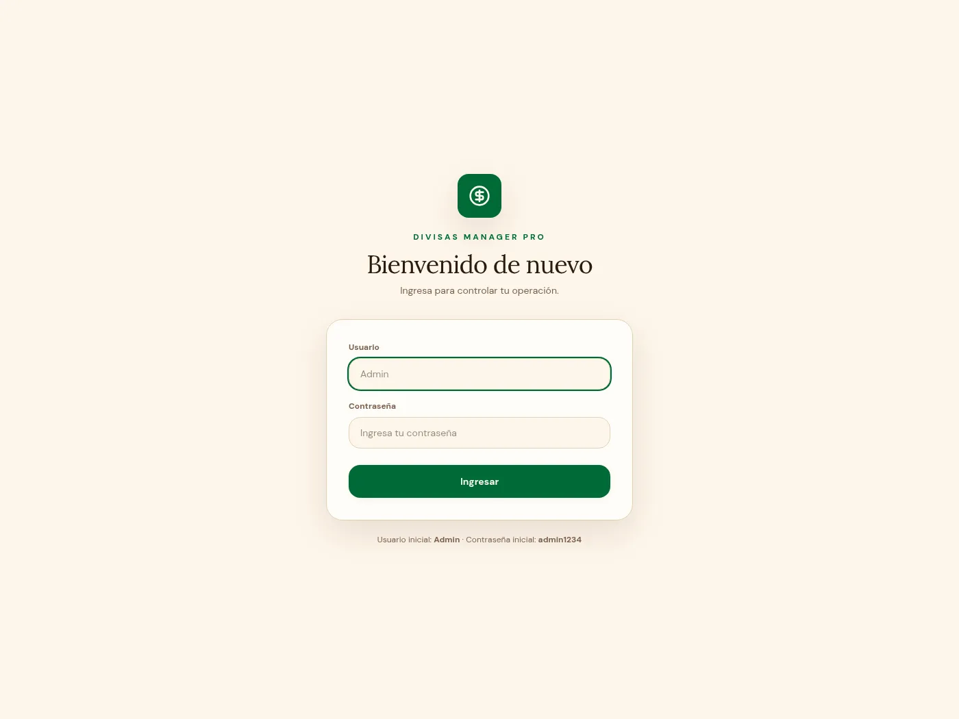 Divisas Manager Pro