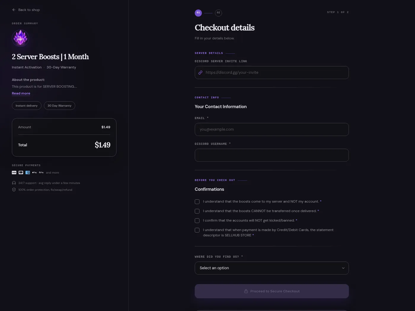 Pixel-Perfect Checkout