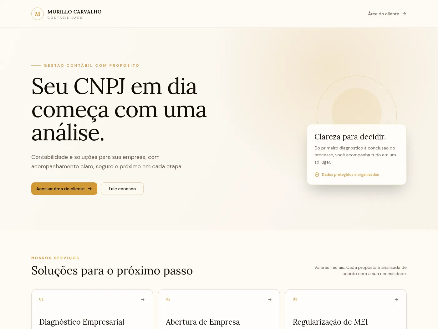 Murillo Contabilidade CRM