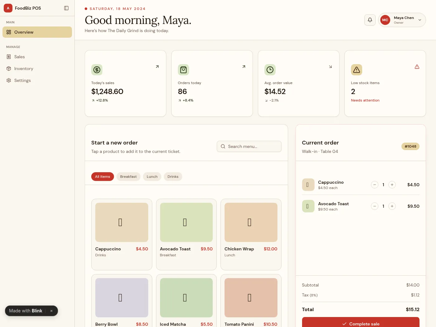 FoodBiz POS Suite