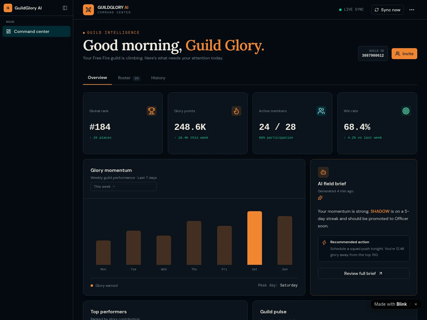 GuildGlory AI Bot