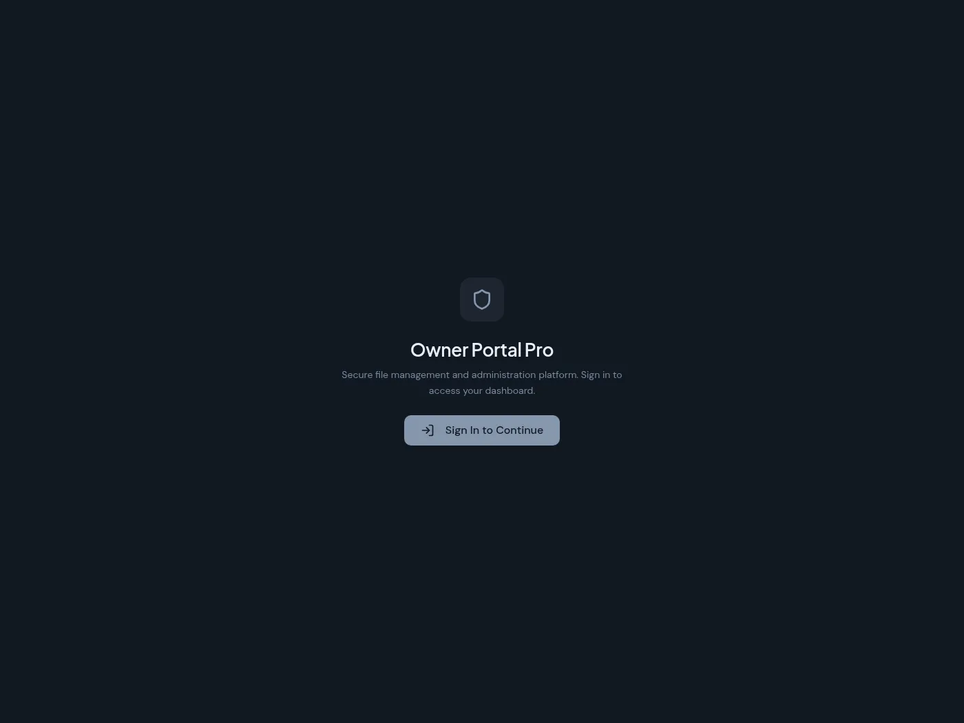 Owner Portal Pro