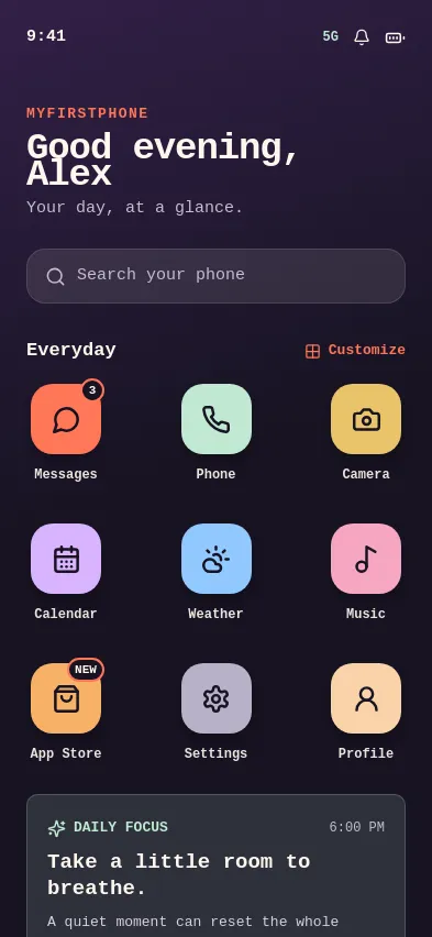 MyFirstPhone