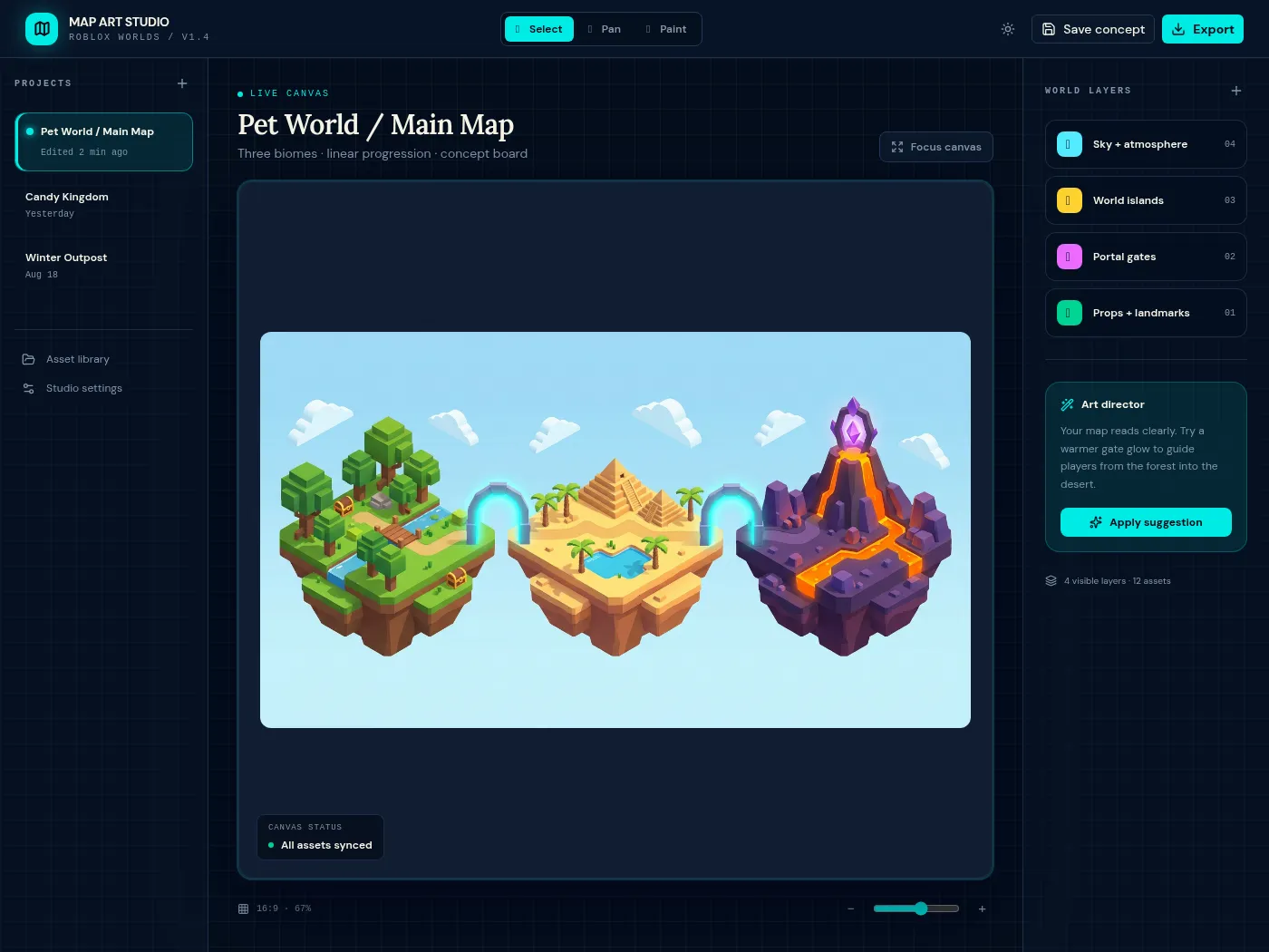 Roblox Map Art Studio