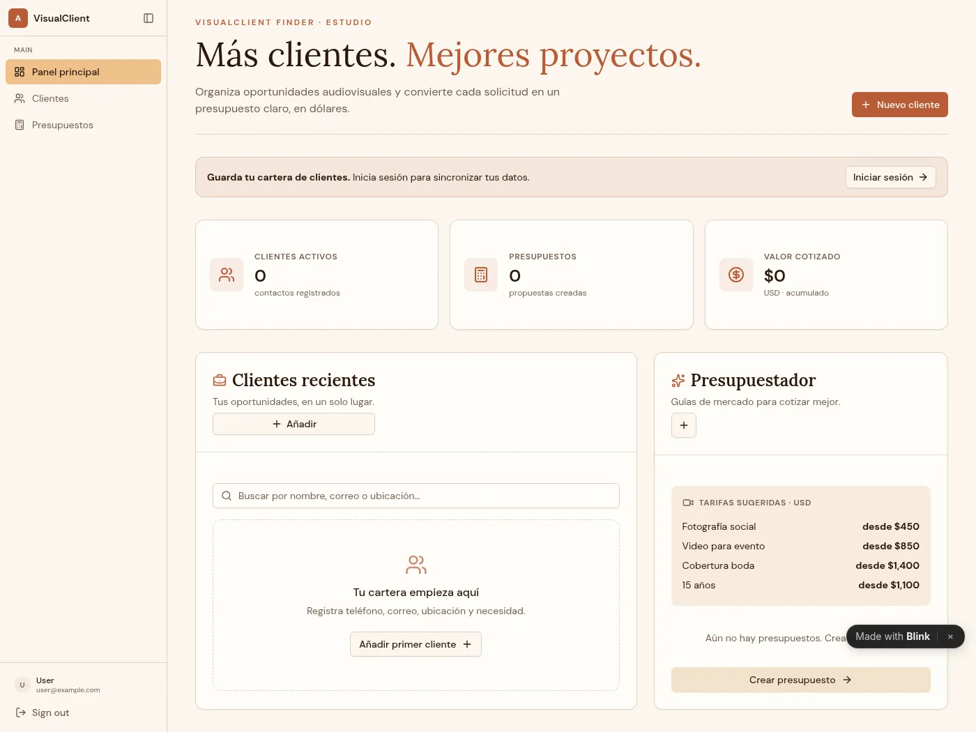 VisualClient Finder