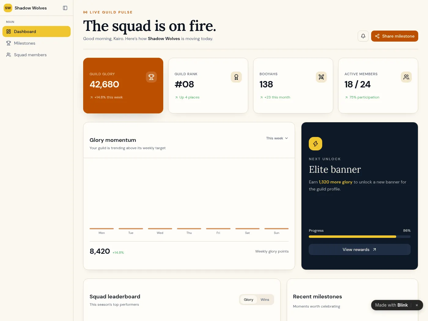 Free Fire Guild Tracker