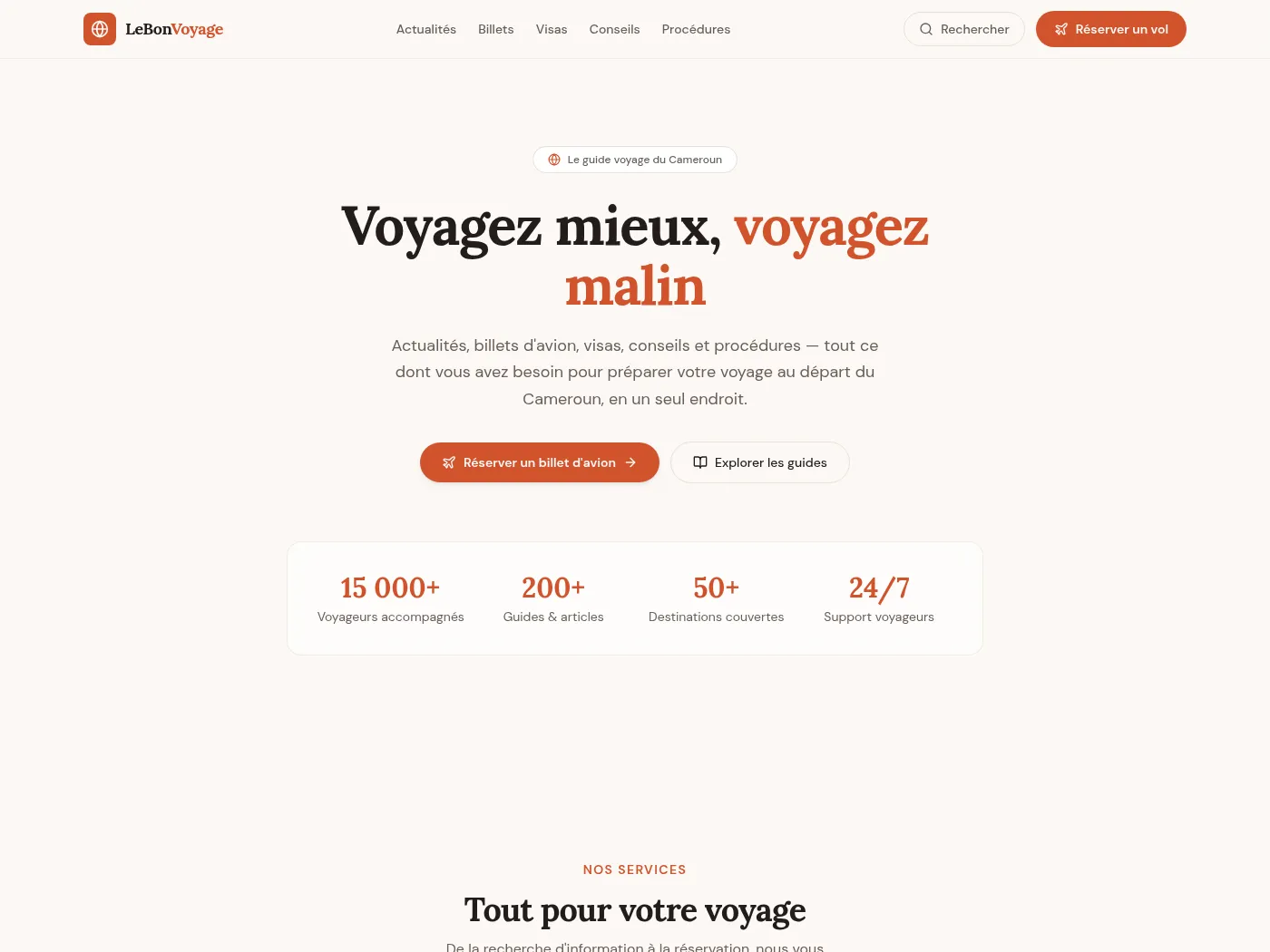 LeBonVoyage Hub