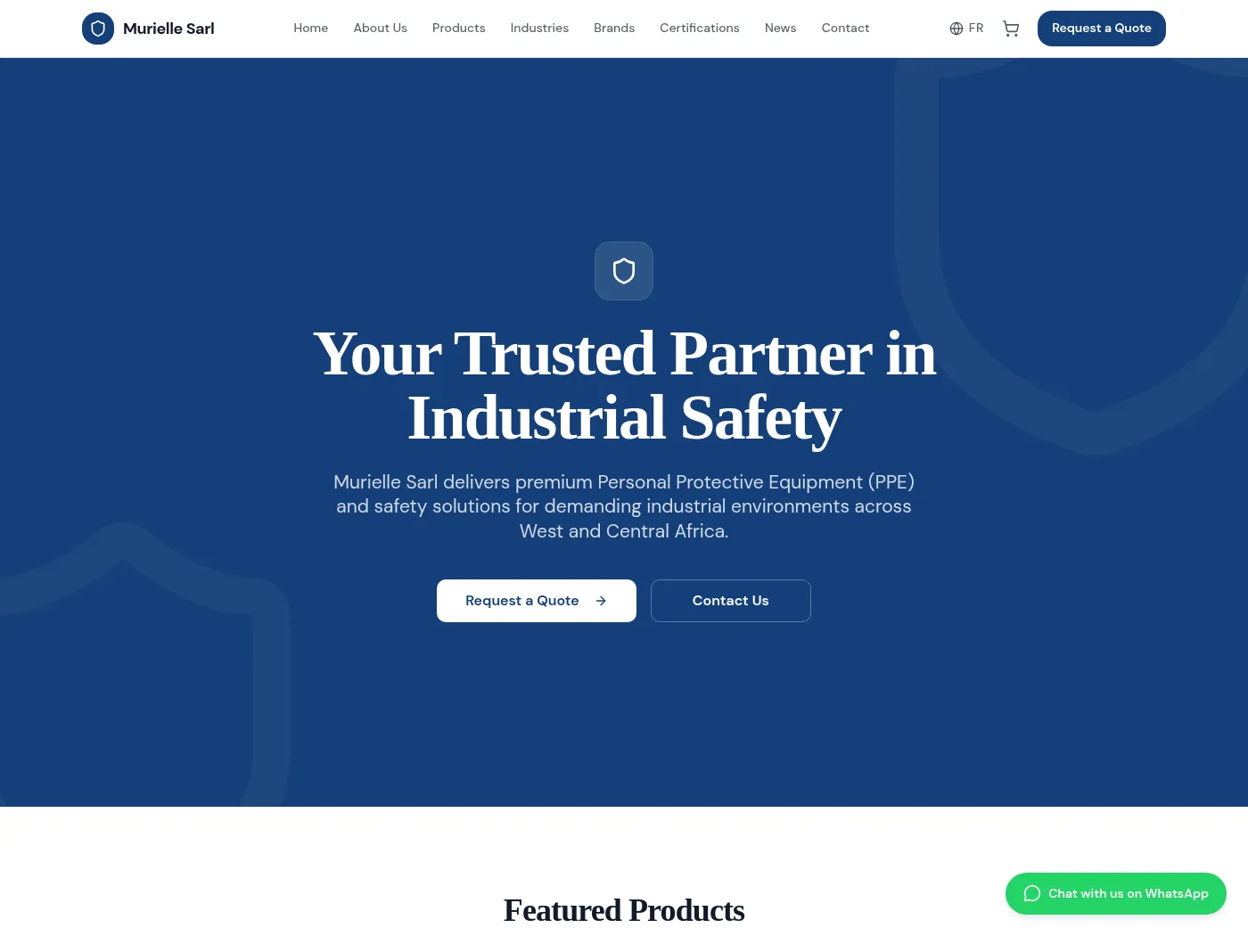 Murielle Sarl Website Refresh