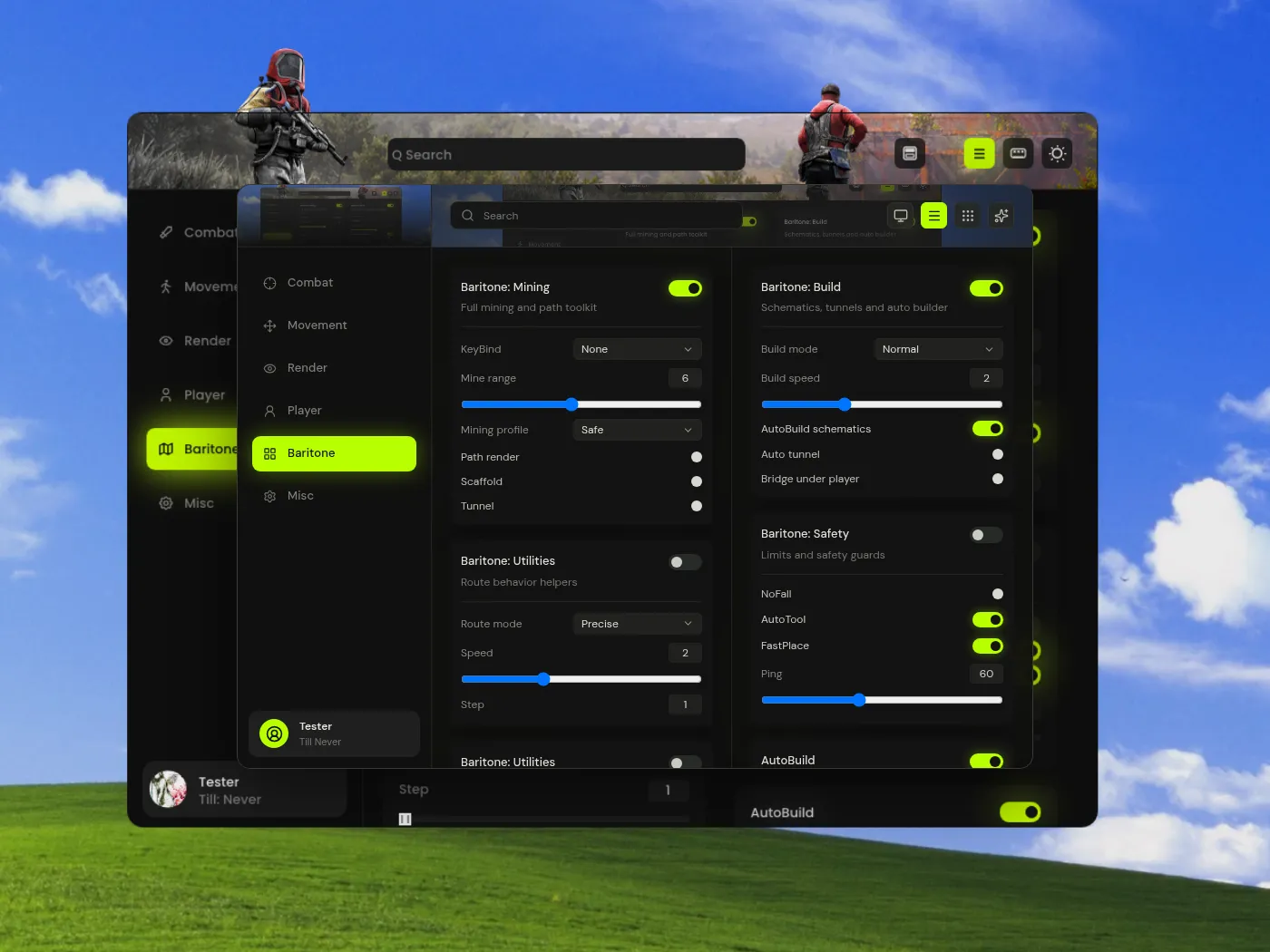 IMGU-IO Menu Replica