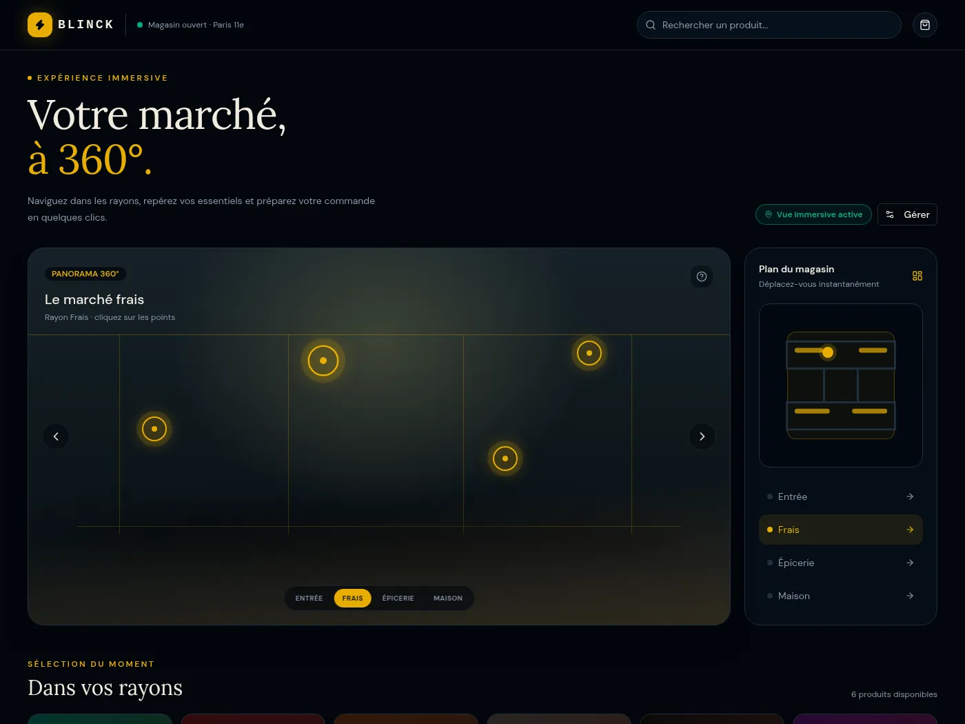 Blinck Virtual Store