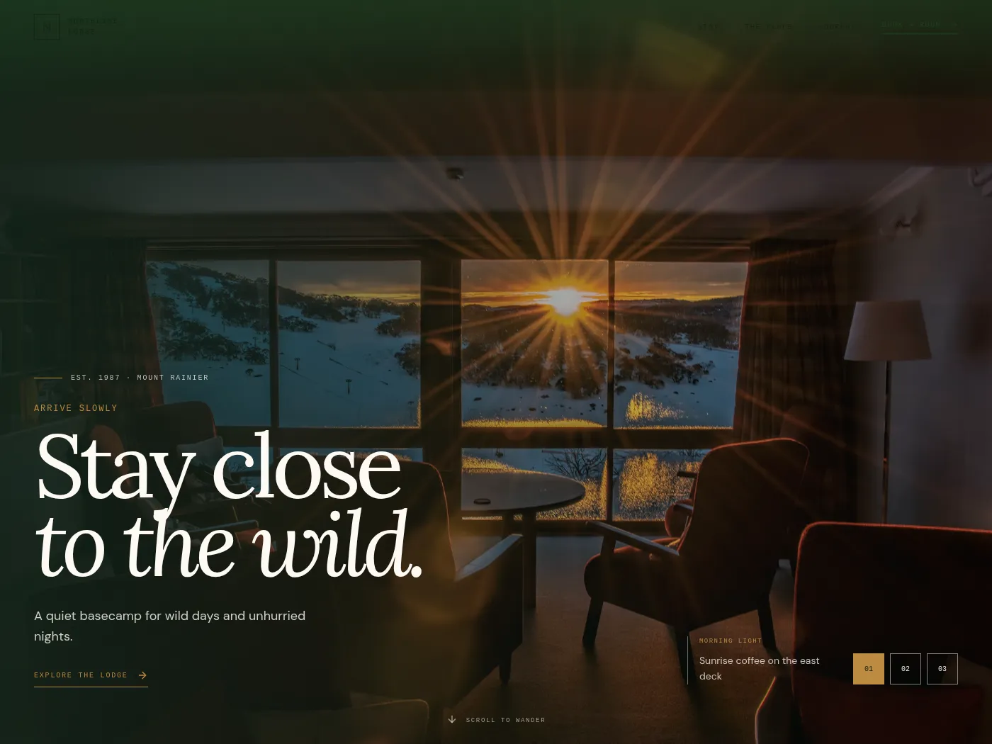 Lodge Retreat Website