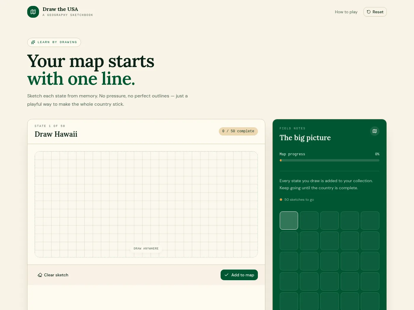 Draw the USA Map