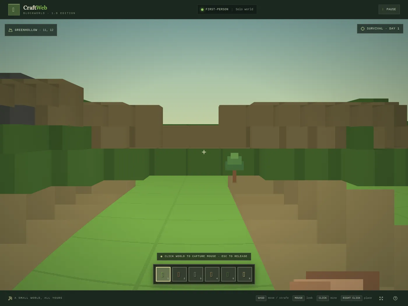 CraftWeb Multiplayer
