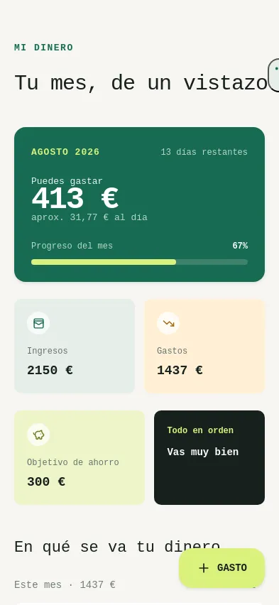 Mi Dinero App