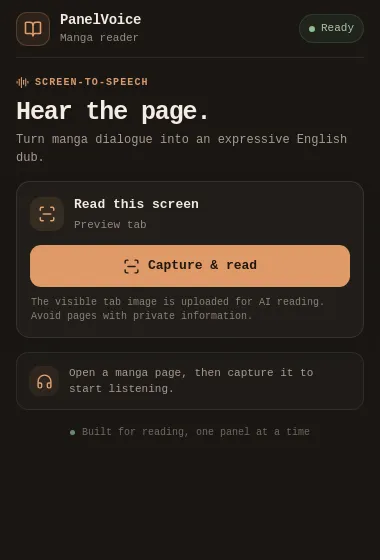 Manga Voice Reader