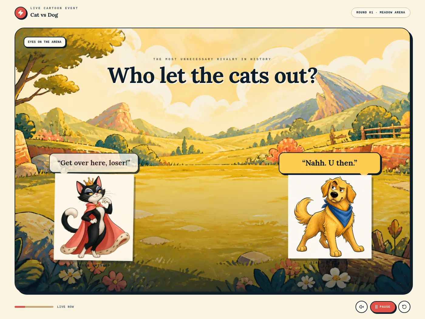 Cat vs Dog Showdown