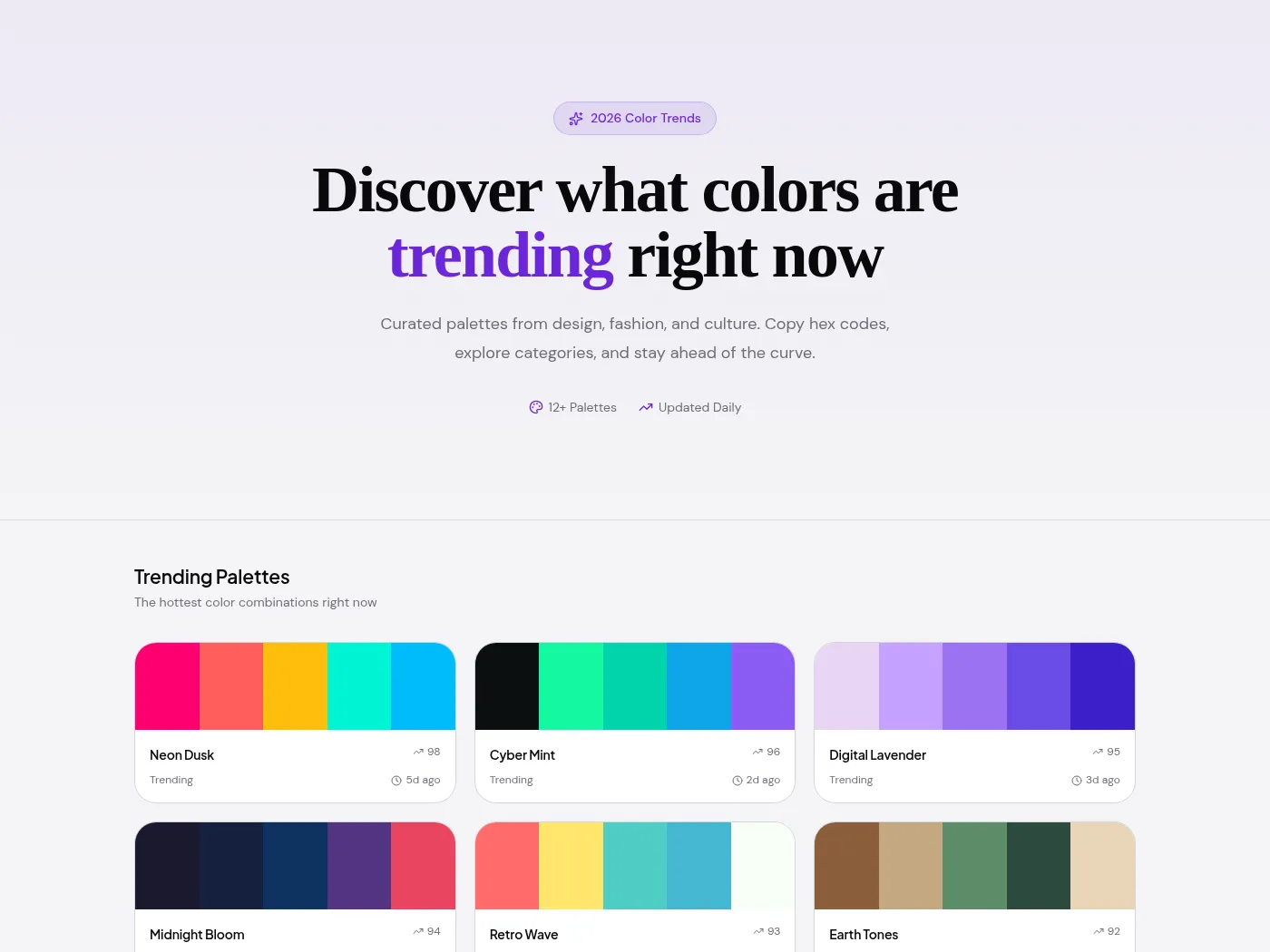 TrendPalette