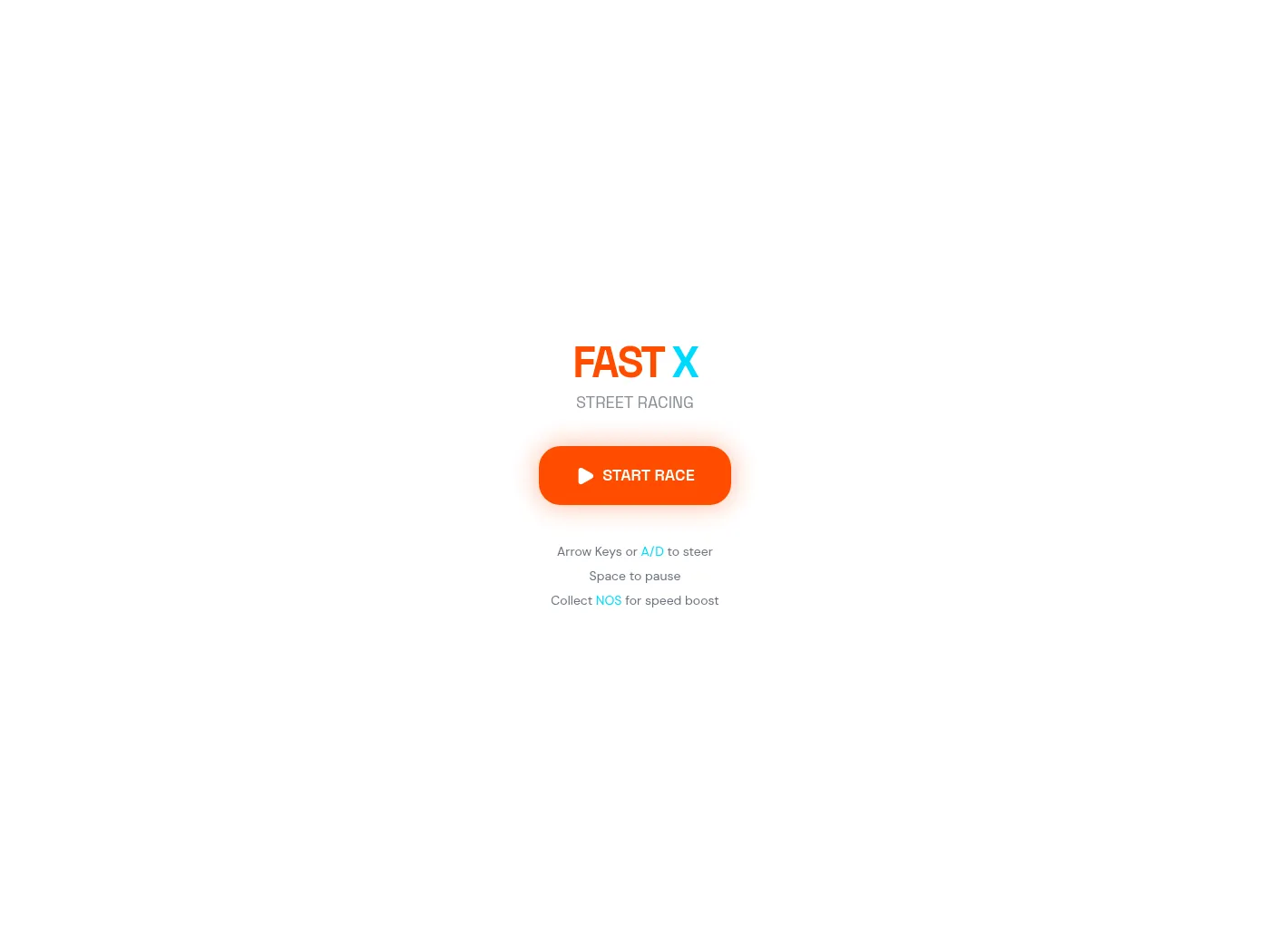 Fast X Racing Game