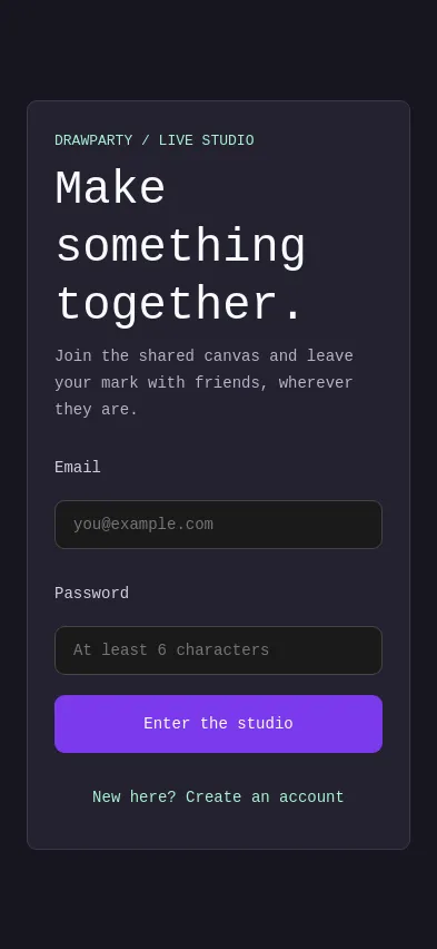 DrawParty Multiplayer