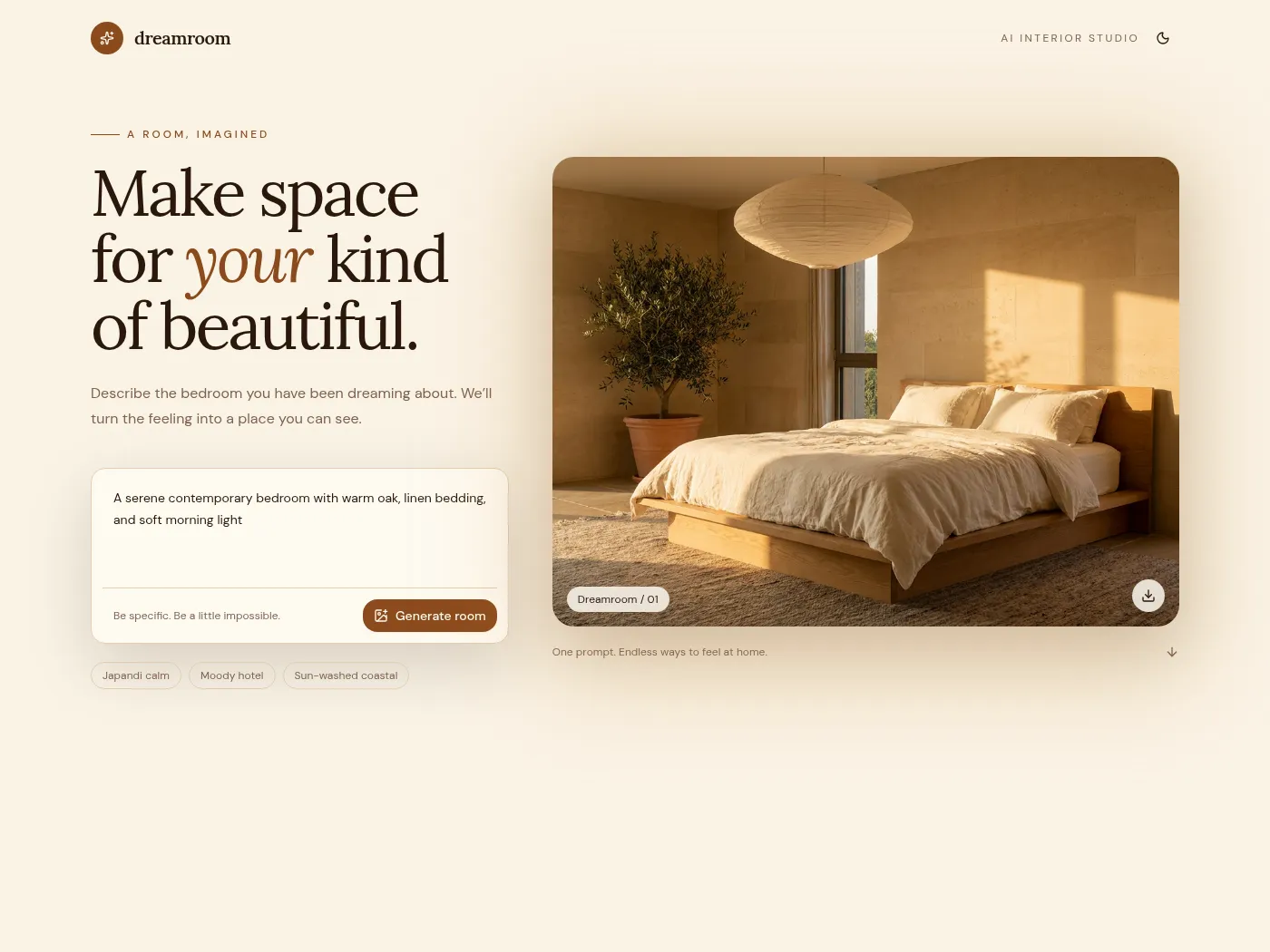 DreamRoom Generator