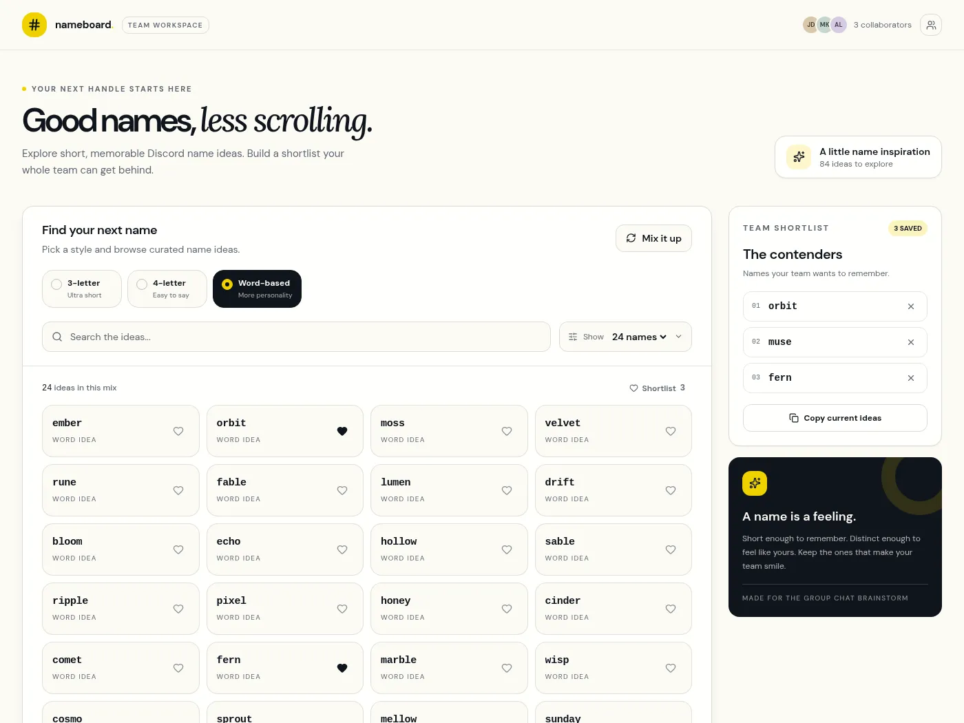 Discord Name Checker