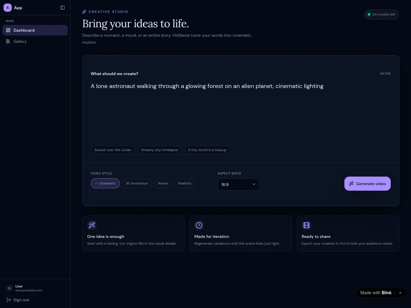 VidGenie AI