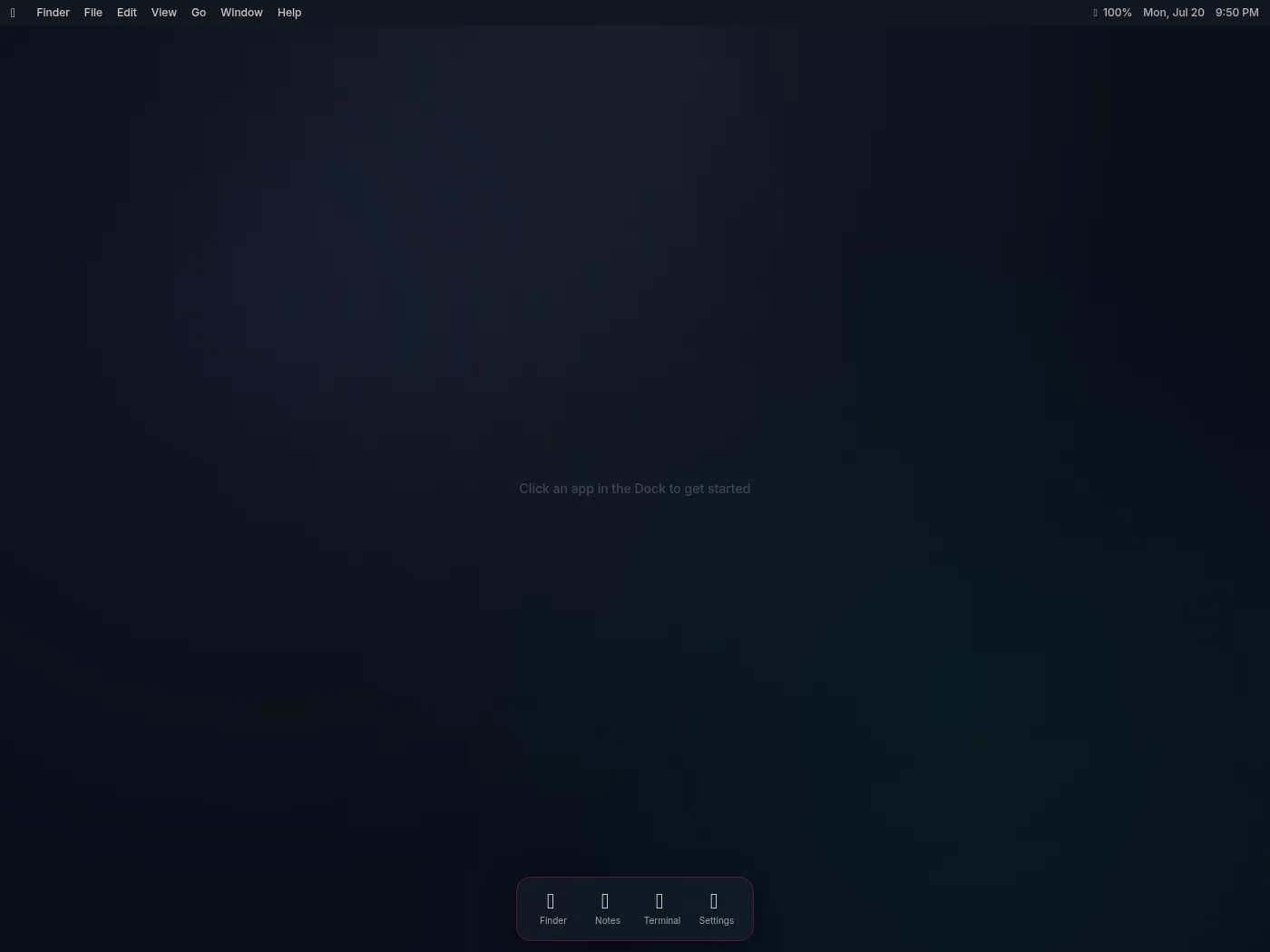 Mac OS Web Simulator