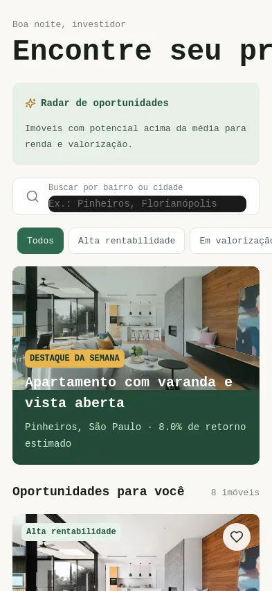RealtyInvest Mobile
