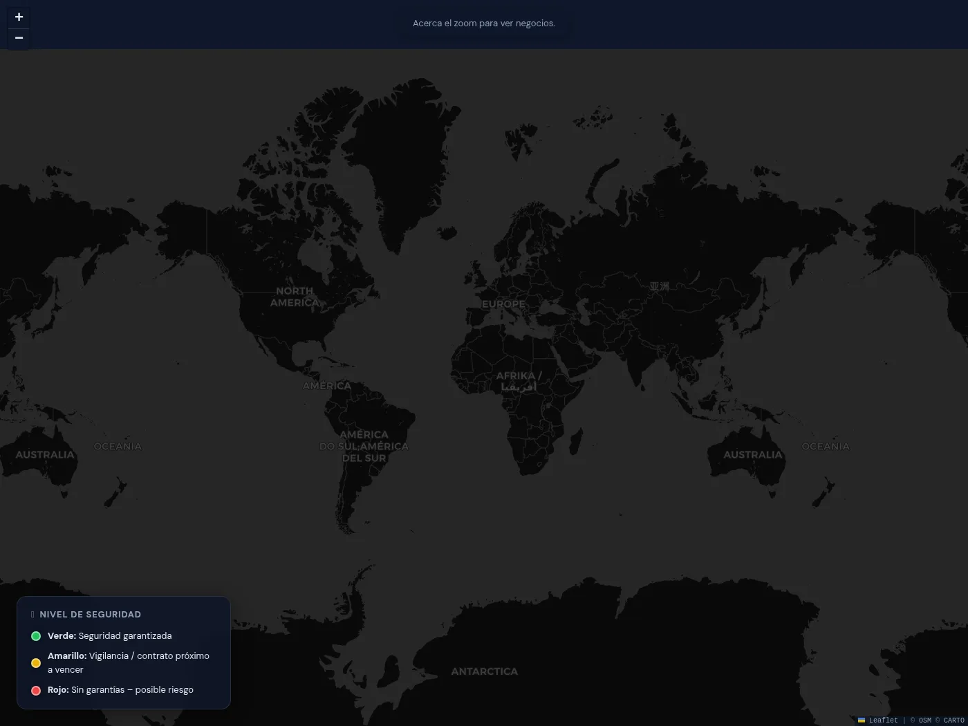 SafePlaces Map HTML
