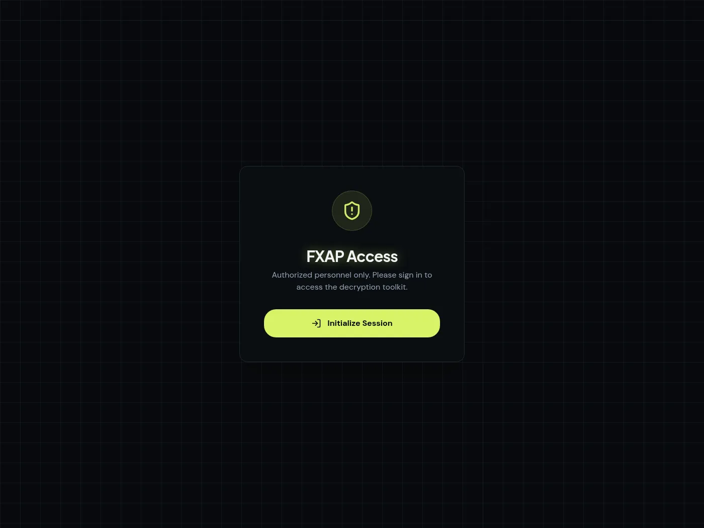FXAP Decryptor Toolkit