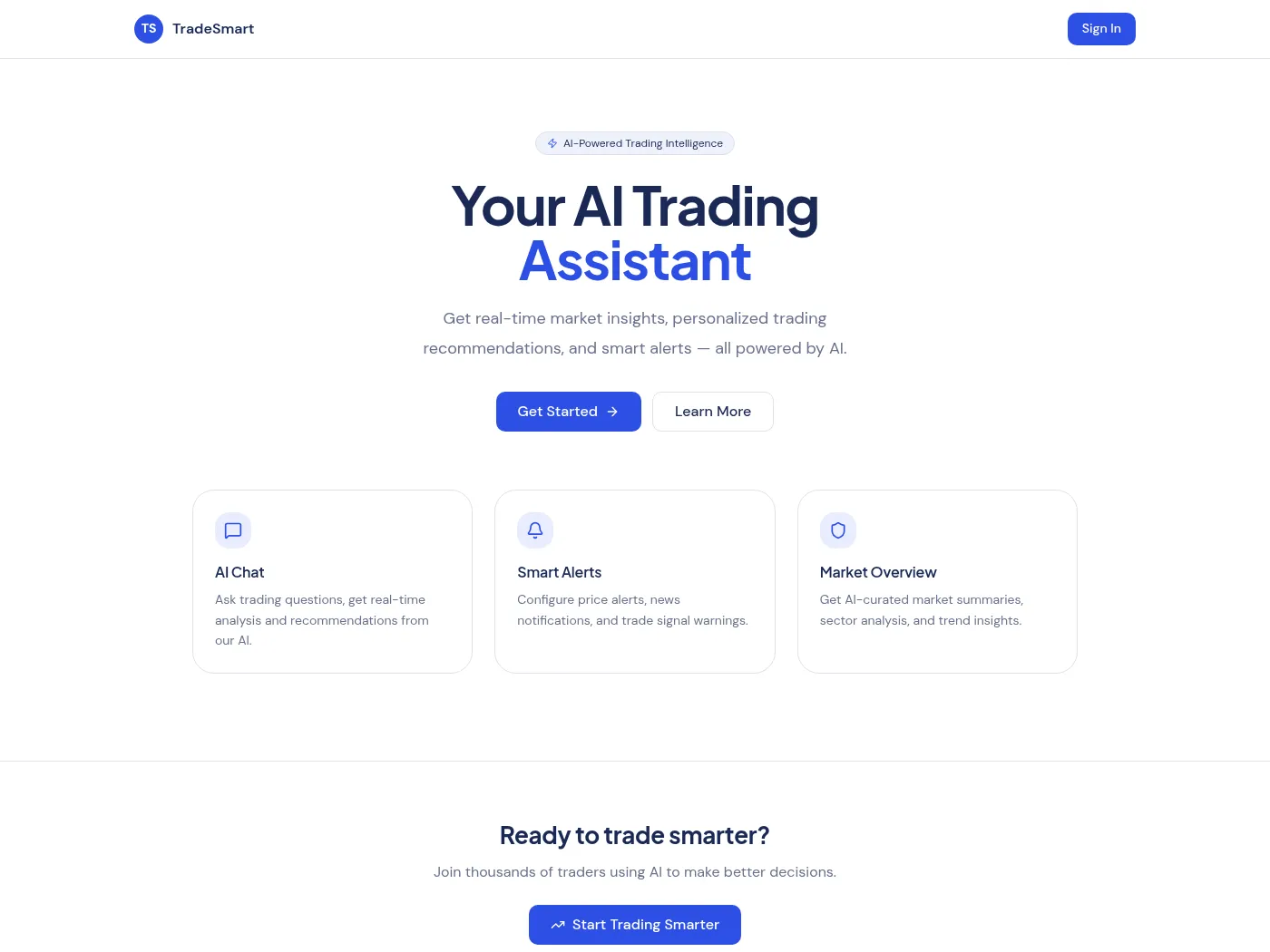 TradeSmart Assistant