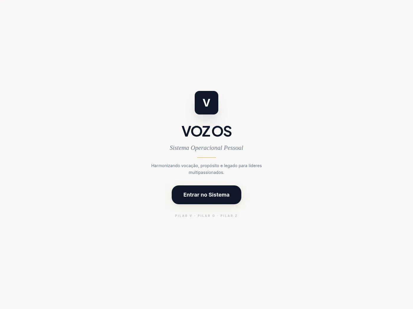 VOZ OS Personal System