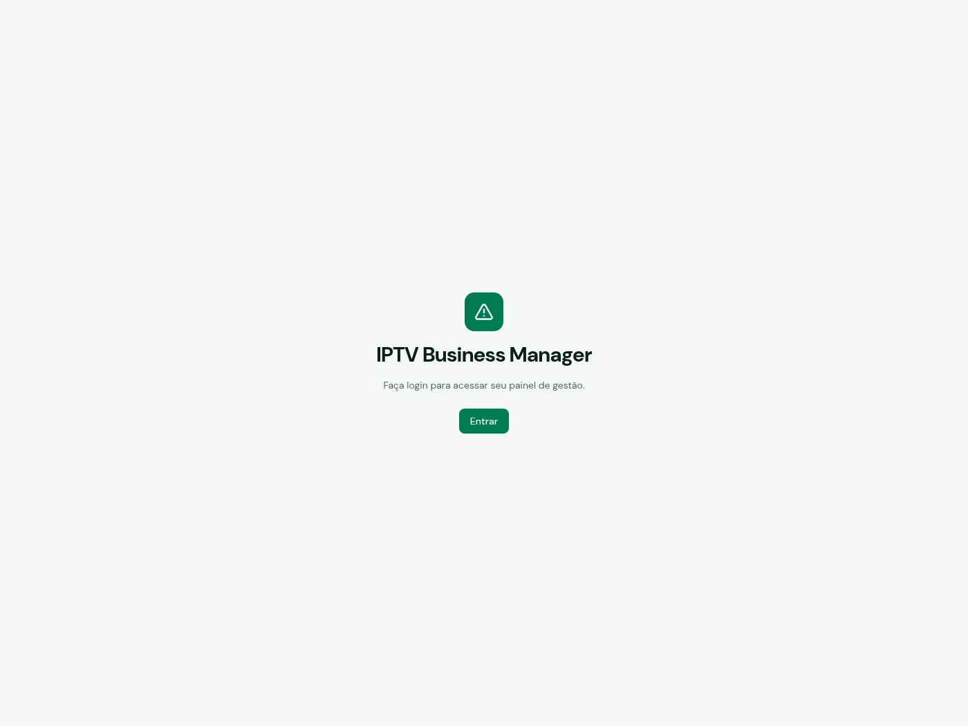 IPTV Business Manager