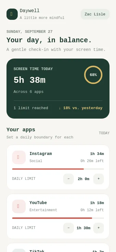 App Limit Guardian