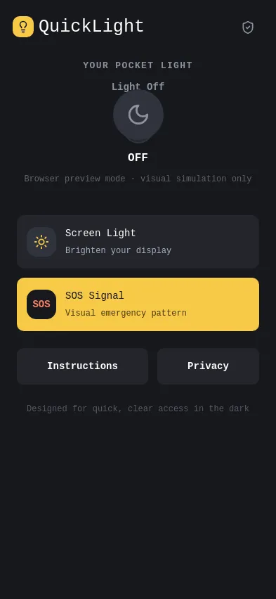 QuickLight Utility App