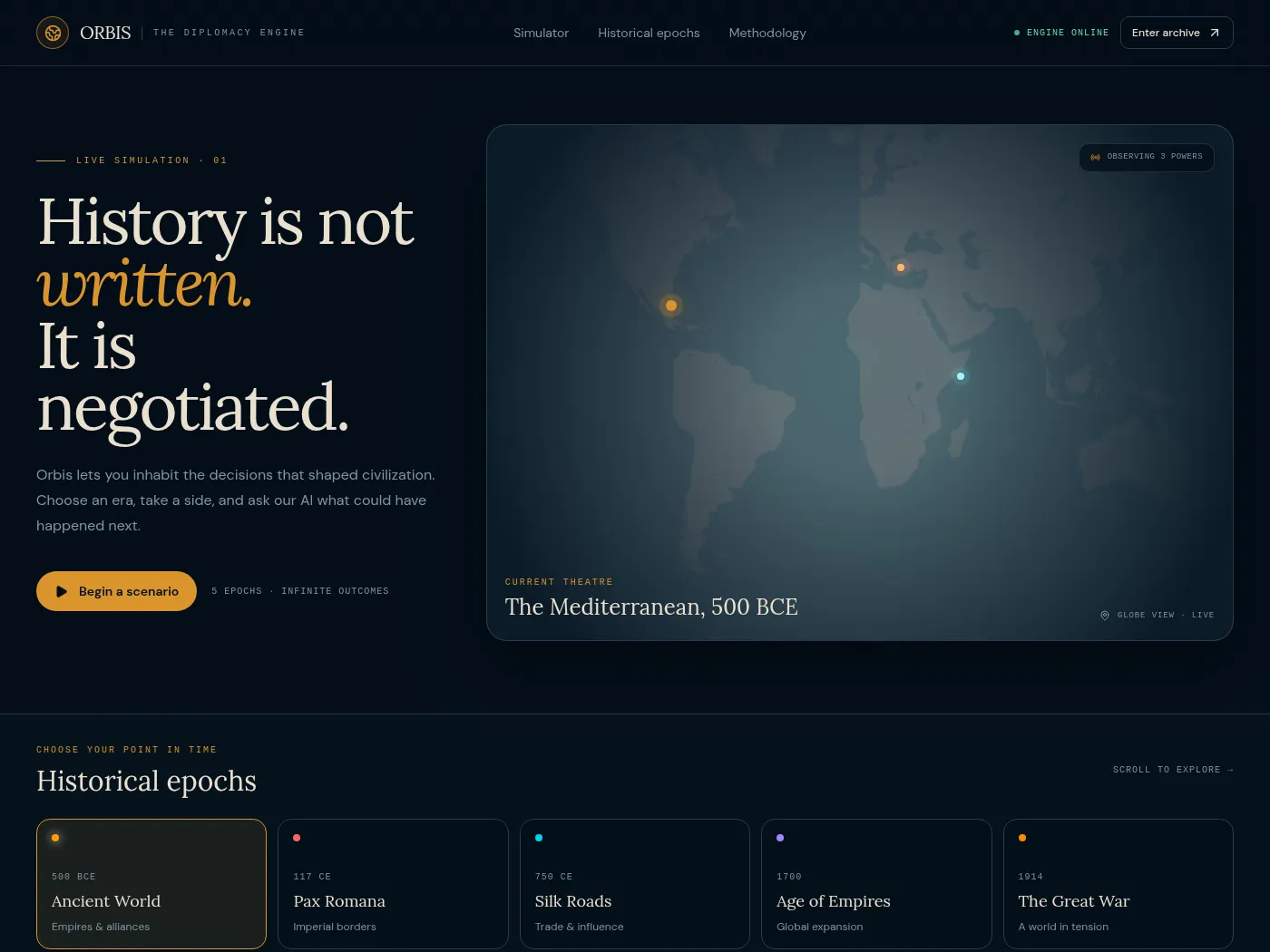 Diplomacy AI Globe